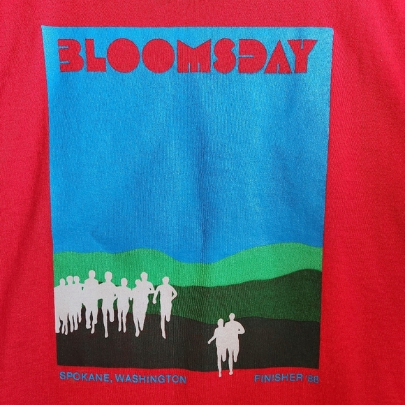 Jerzees | Shirts | 988 Vintage Bloomsday Road Race Finisher Tshirt Euc ...